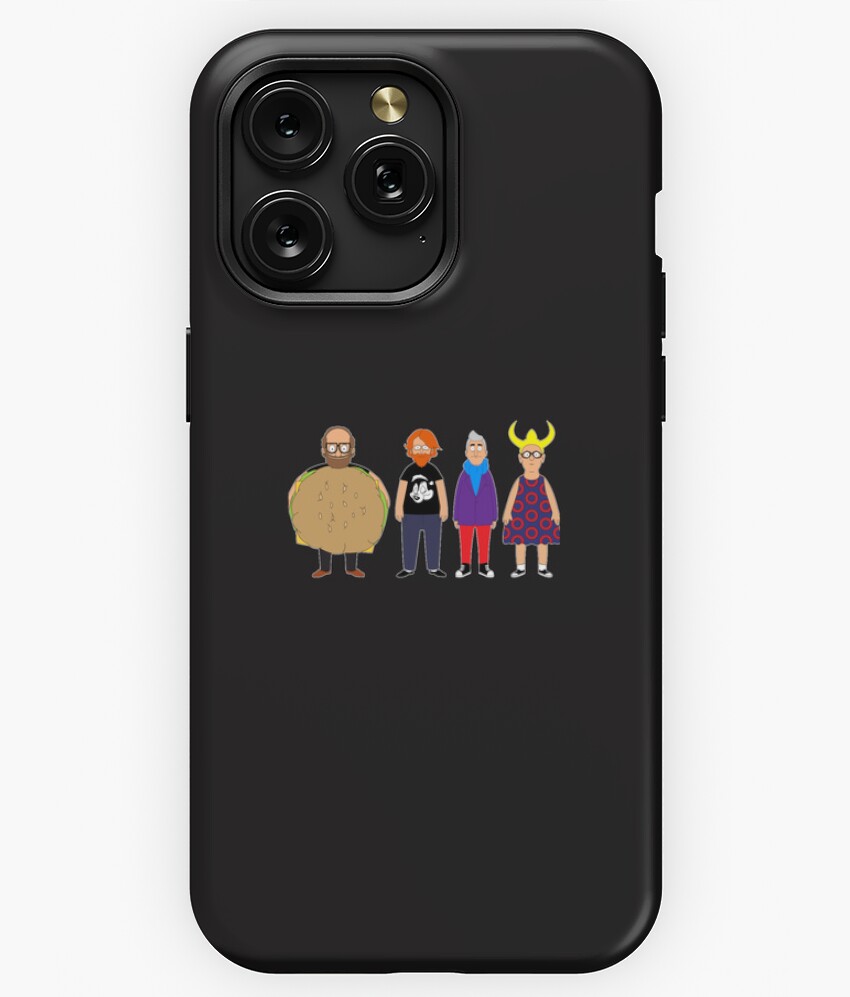 Bob's Burgers Phish Music Band Mashup G5349 Phone Case for iPhone17 16 ...