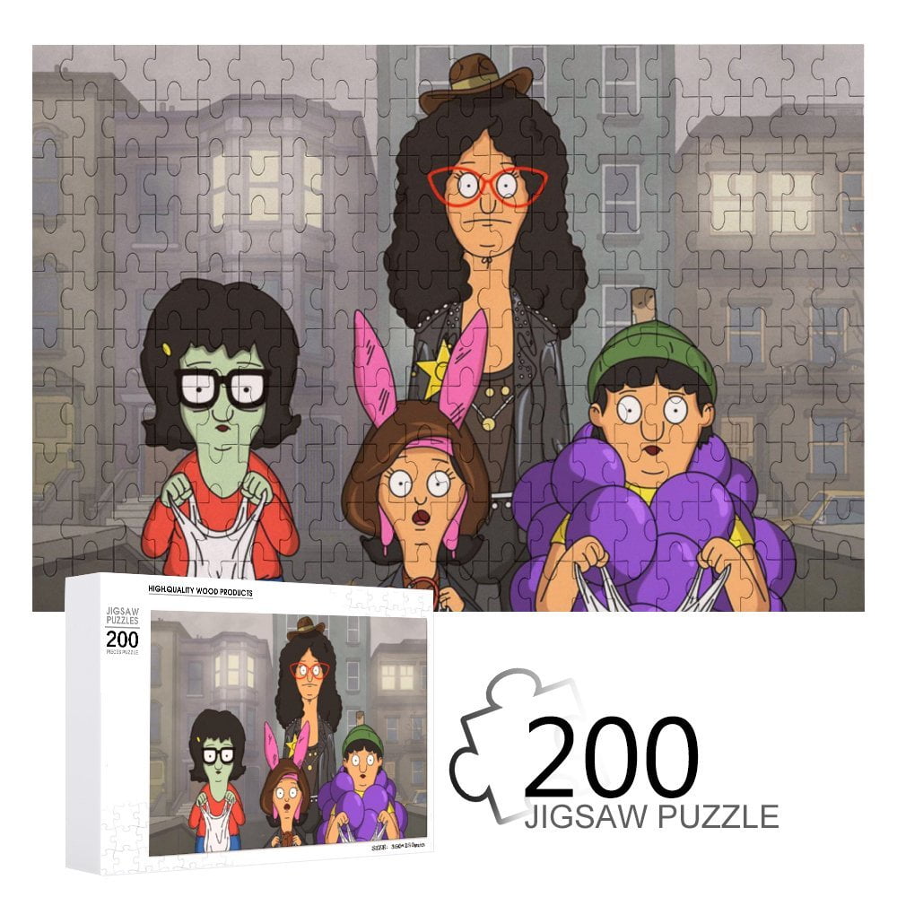 Bob's Burgers Puzzle For Adults & Kids - 200 Piece Jigsaw Puzzle ...