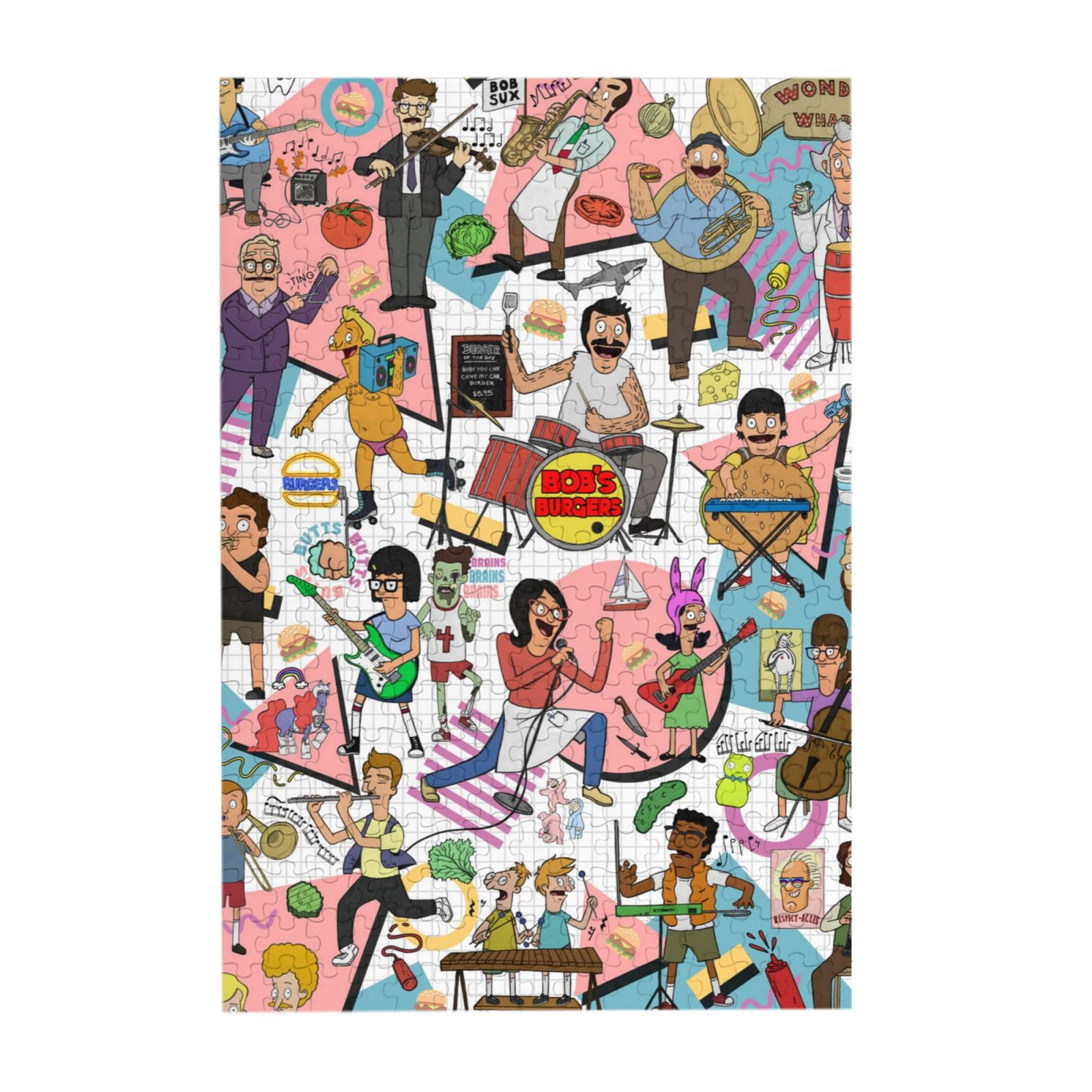 Bob's Burgers Puzzle For Adults & Kids - 300 Piece Jigsaw Puzzle ...