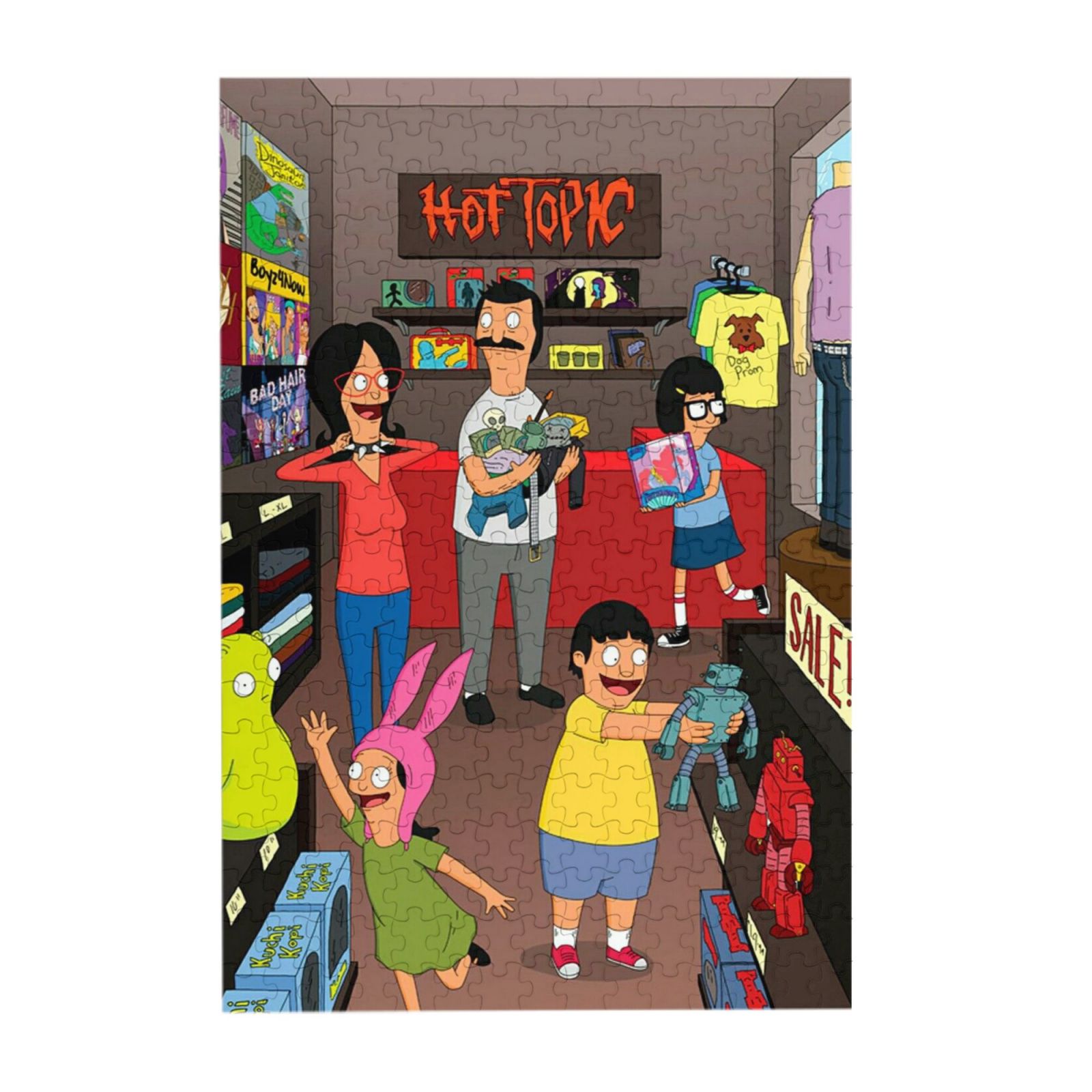 Bob's Burgers Puzzle For Adults & Kids - 300 Piece Jigsaw Puzzle ...