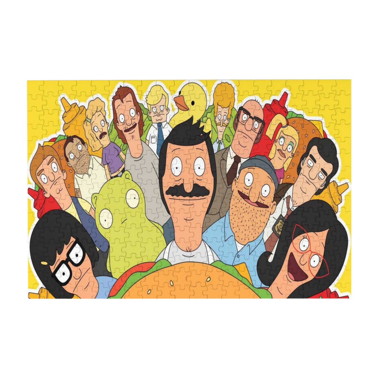 Bob's Burgers Puzzle For Adults & Kids - 300 Piece Jigsaw Puzzle ...