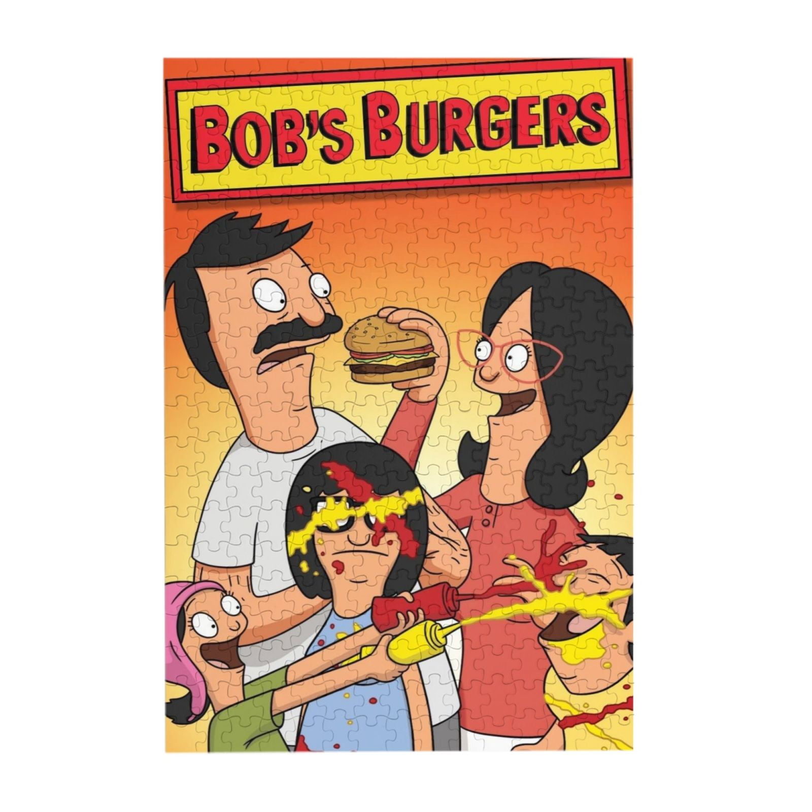 Bob's Burgers Puzzle For Adults & Kids - 300 Piece Jigsaw Puzzle ...