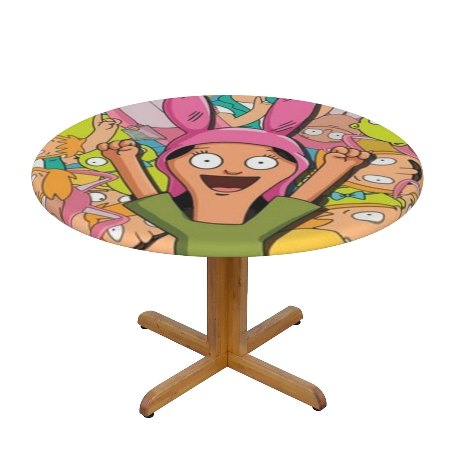 Bob's Burgers Round Tablecloth Washable Picnic Table Cover Decorative ...