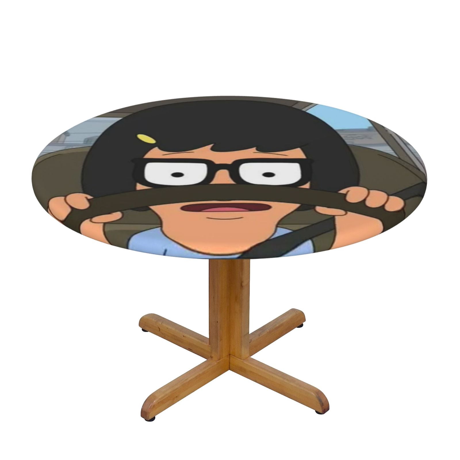Bob's Burgers Round Tablecloth Washable Picnic Table Cover Decorative ...