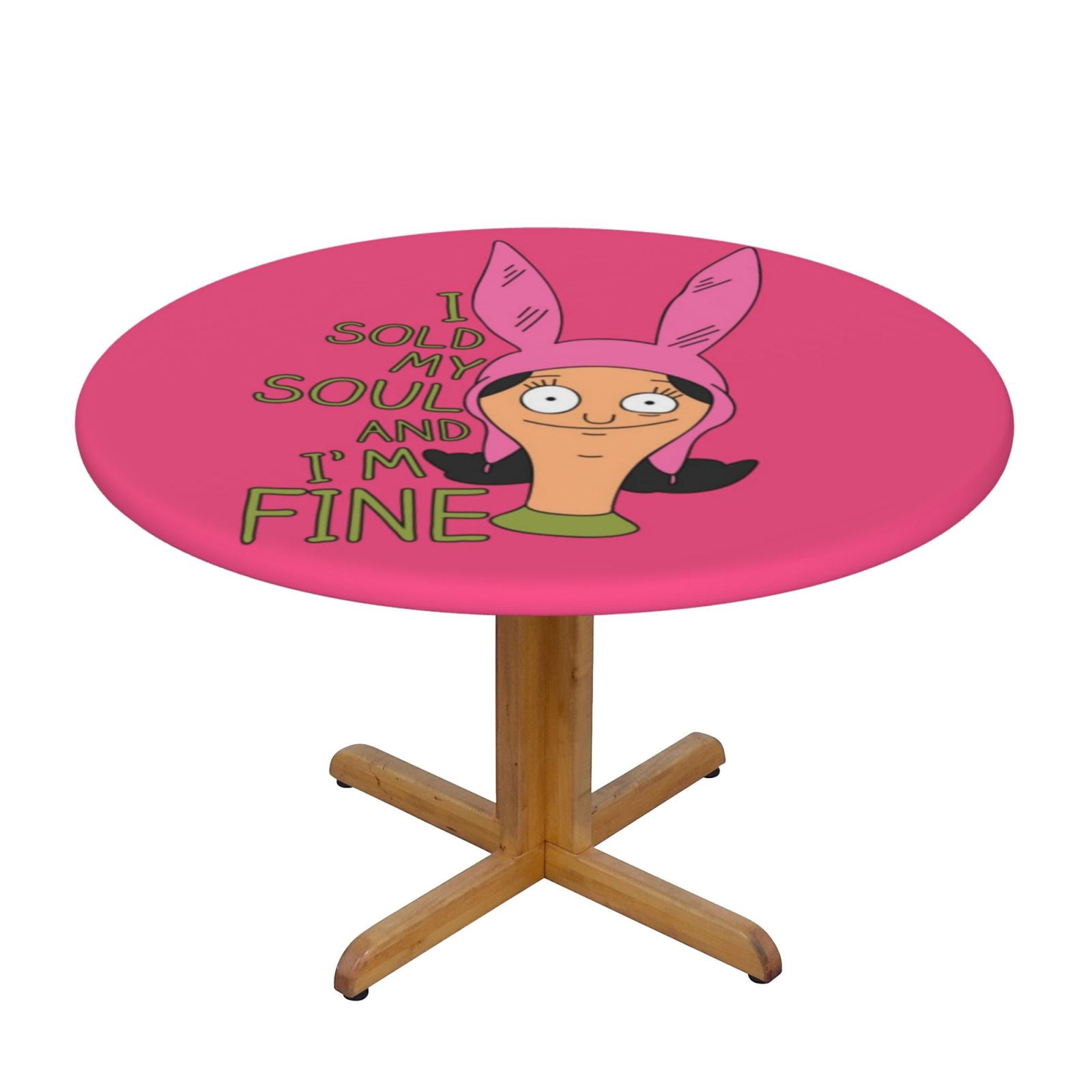 Bob's Burgers Round Tablecloth Washable Picnic Table Cover Decorative ...