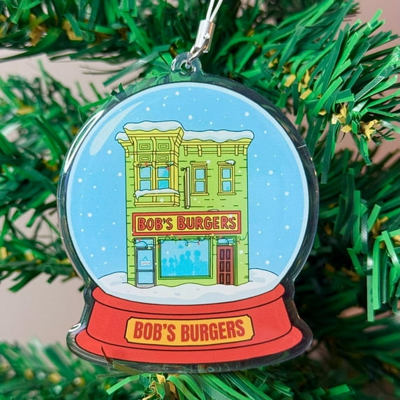 Bob's Burgers Snow Globe Christmas Ornament | Restaurant House Home Bob ...