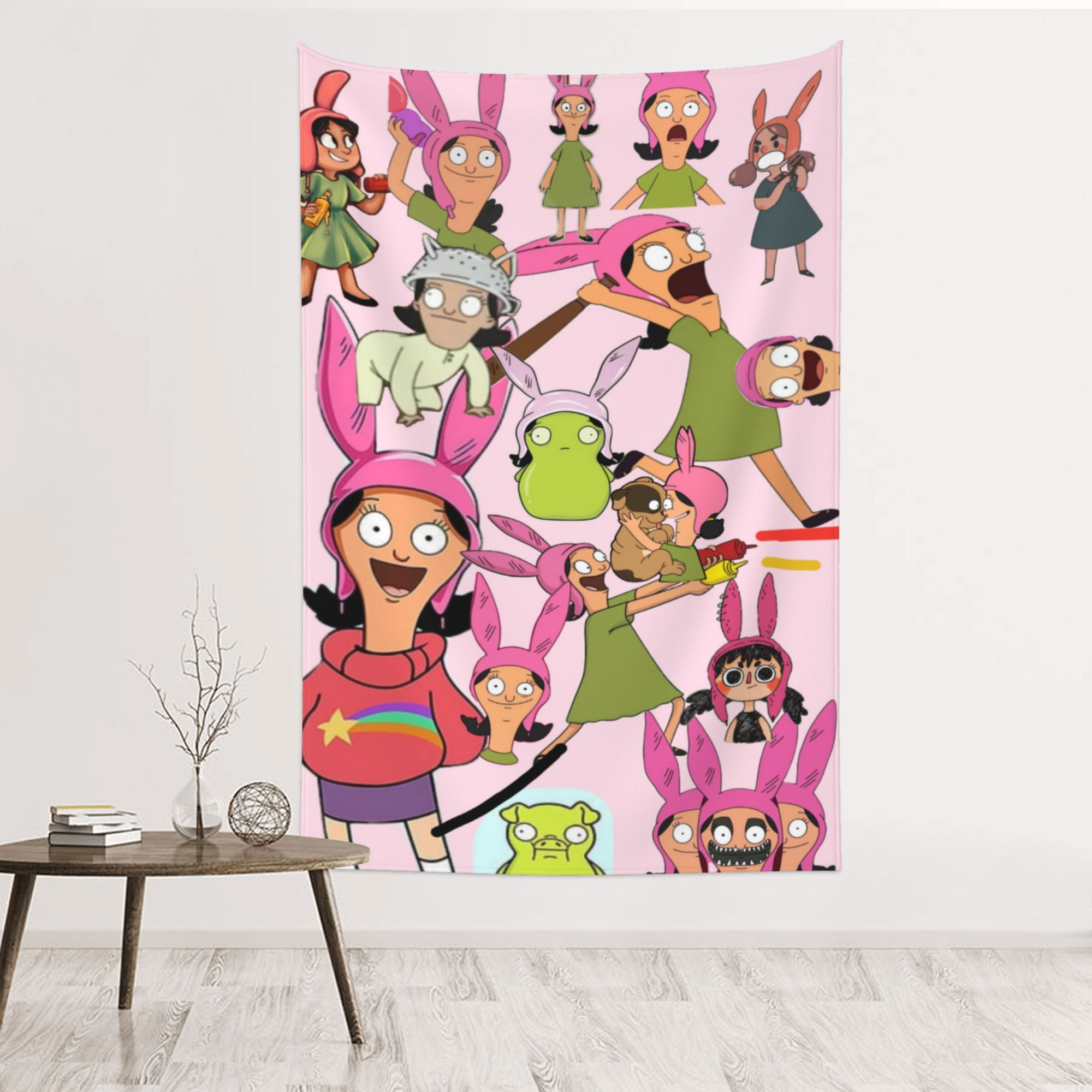 Bob's Burgers Tapestry Aesthetic Wall Hanging for Living Room Bedroom ...