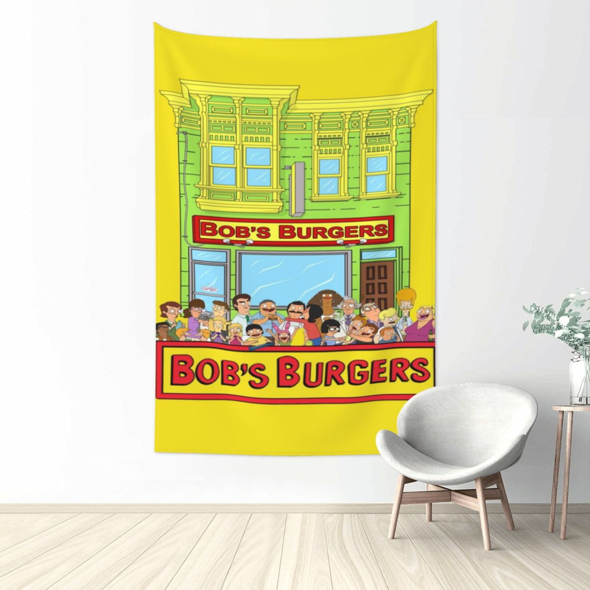 Bob's Burgers Tapestry Poster Printing Wall Hanging Tapestries Wall Art ...