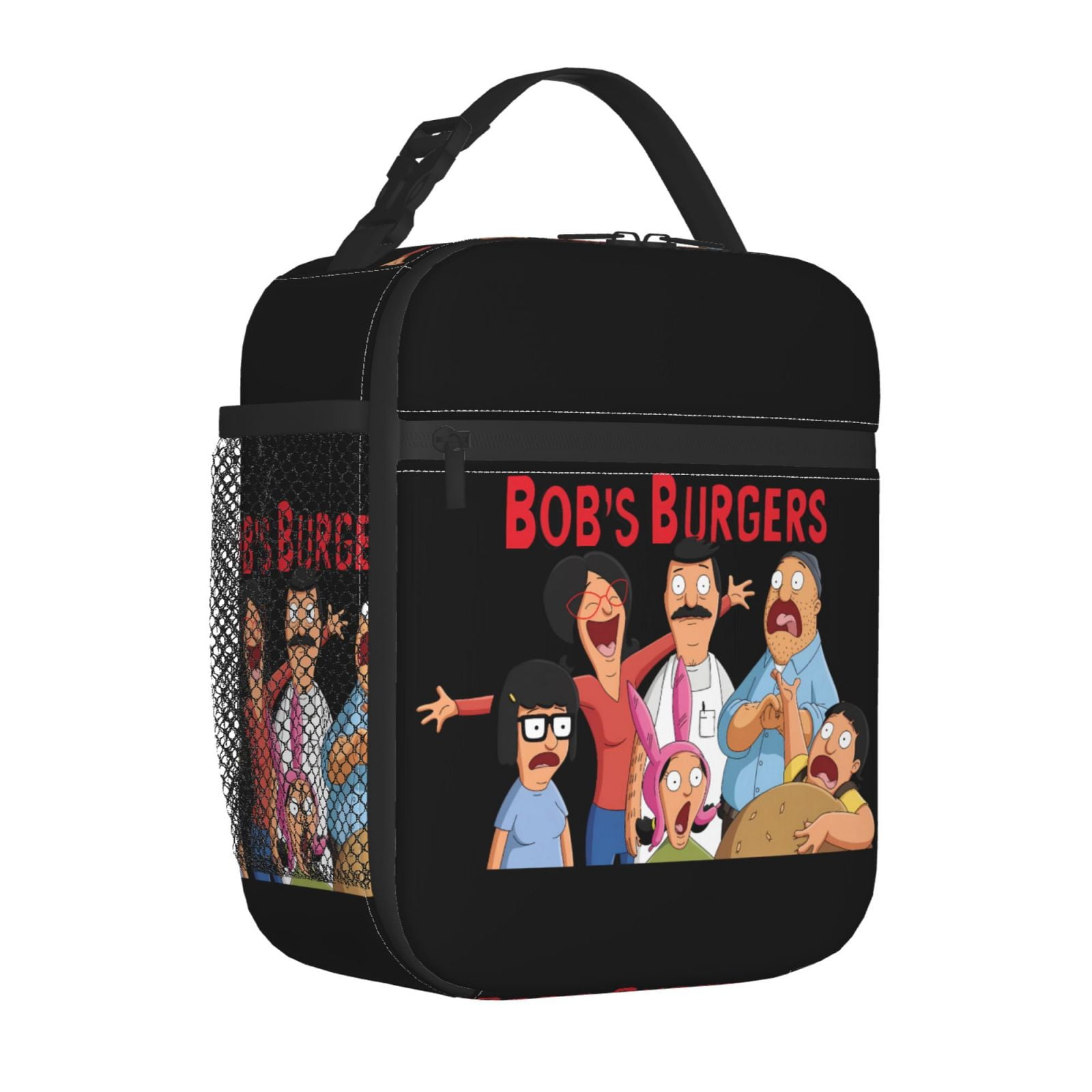Bob's Burgers Theme Customized Lunch Box Large Capacity Portable Handheld Lunch Box Insulated ...