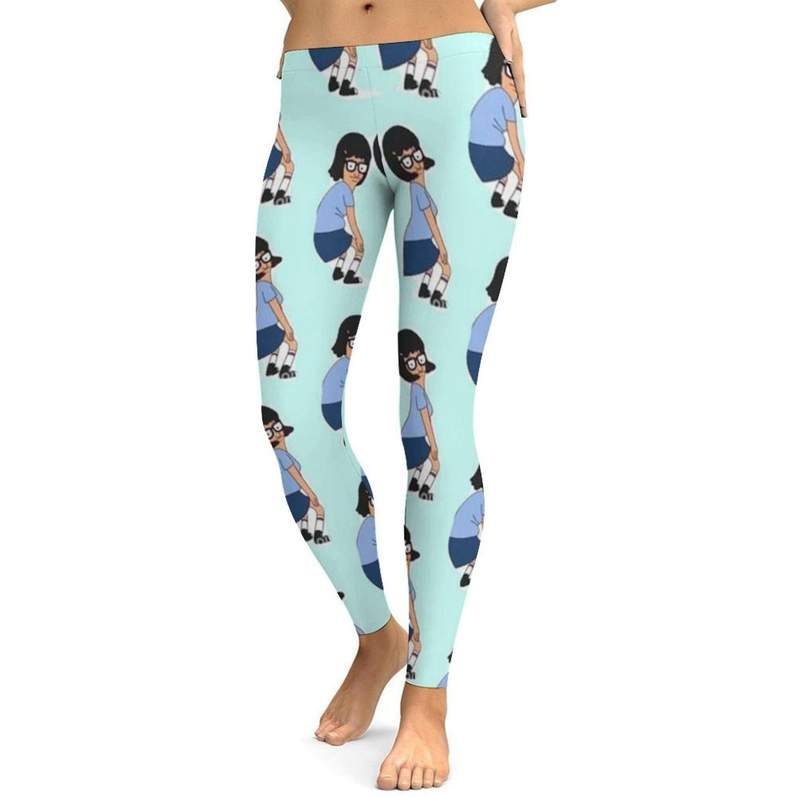 Bob's Burgers Tina Belcher Women's Yoga Pants High Waisted Tummy ...