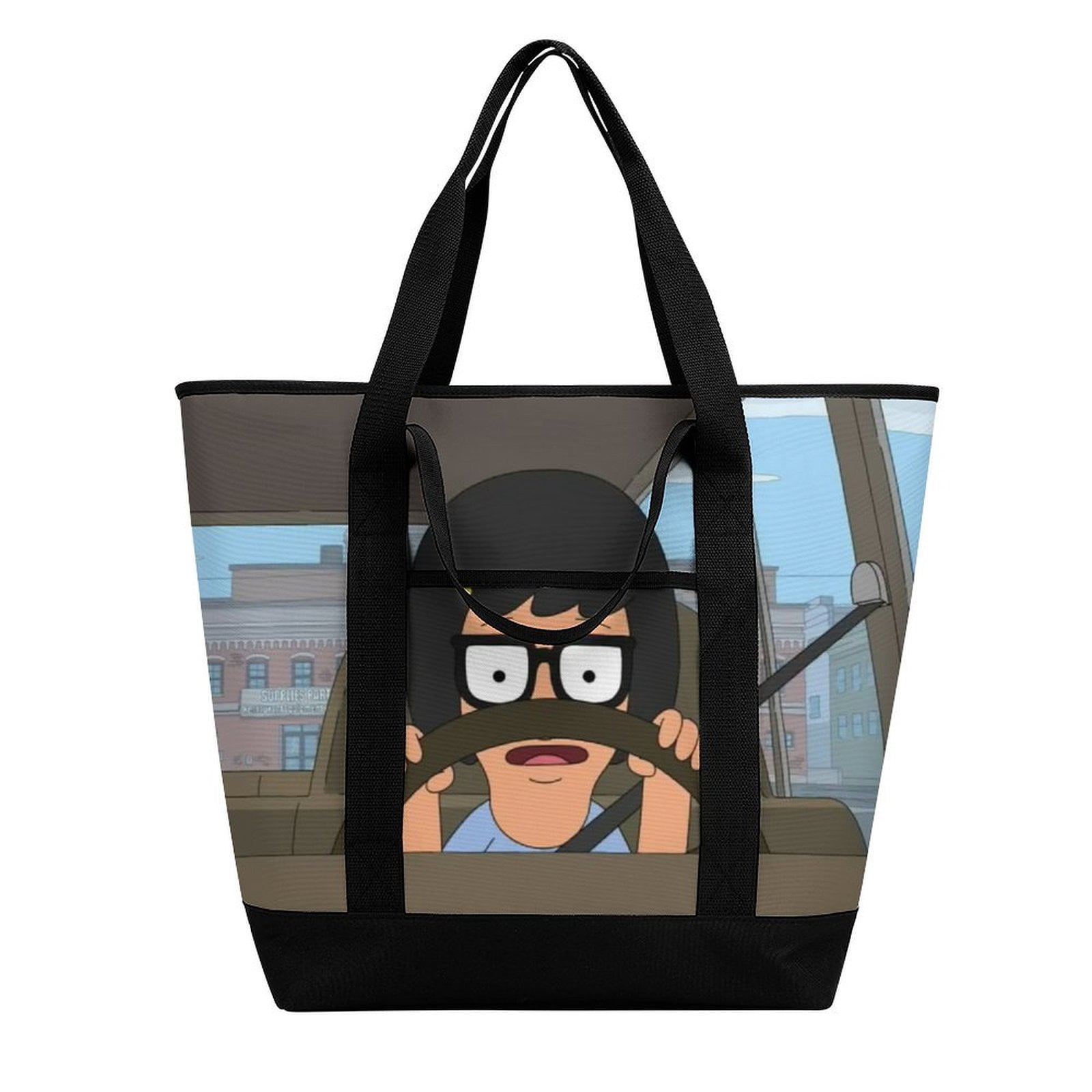 Bob's Burgers Tina Insulated Shopping Bag Foldable Thermal Tote Bag ...
