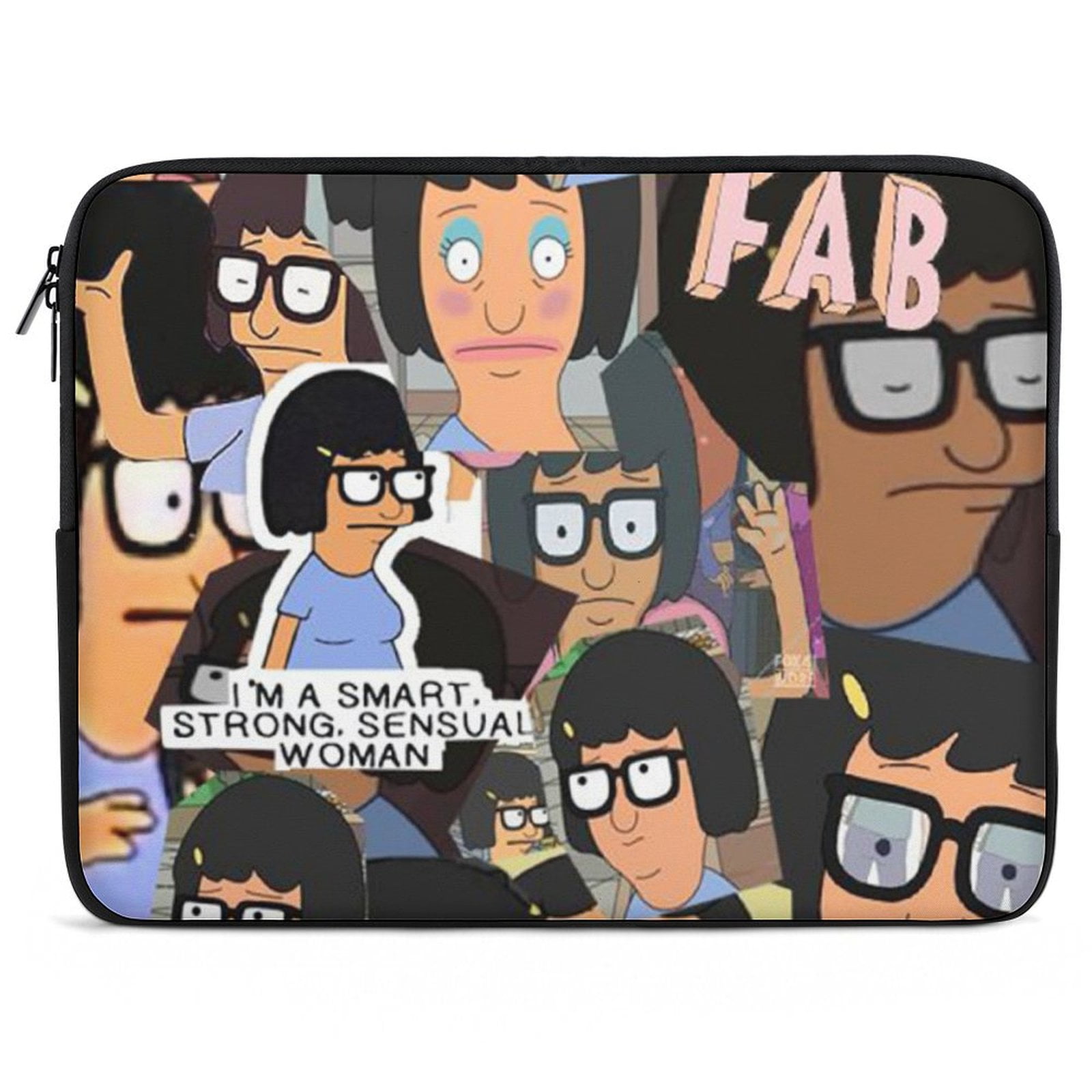 Bob's Burgers Tina Laptop Sleeve Lightweight Computer Cover Bag 17inch ...