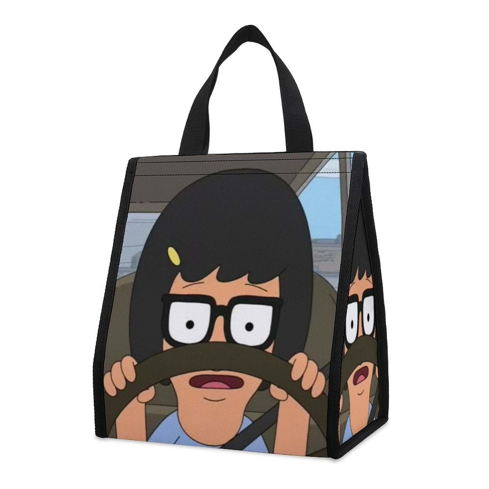 Bob's Burgers Tina Lunch Bag Reusable Portable Lunch Tote Thermal Lunch ...