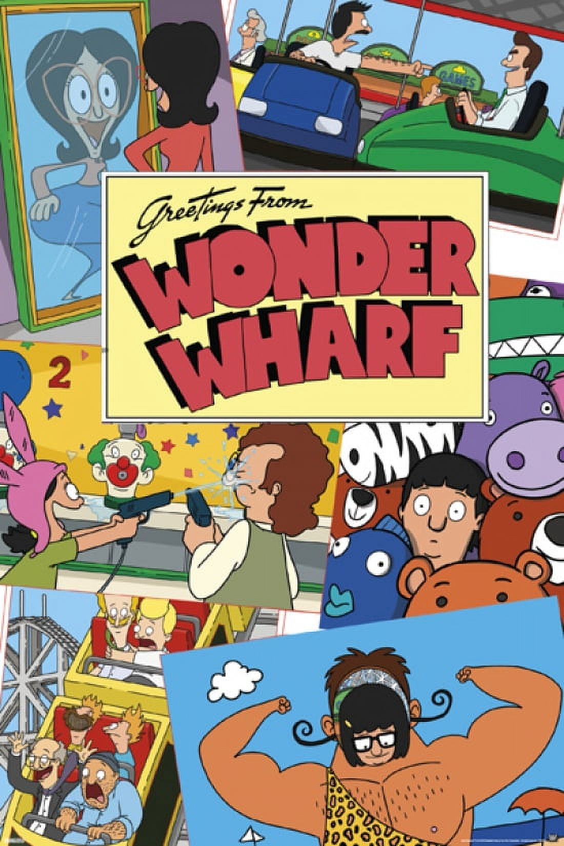 Bob's Burgers - Wonder Wharf Laminated Poster by (24 x 36) - Walmart.com