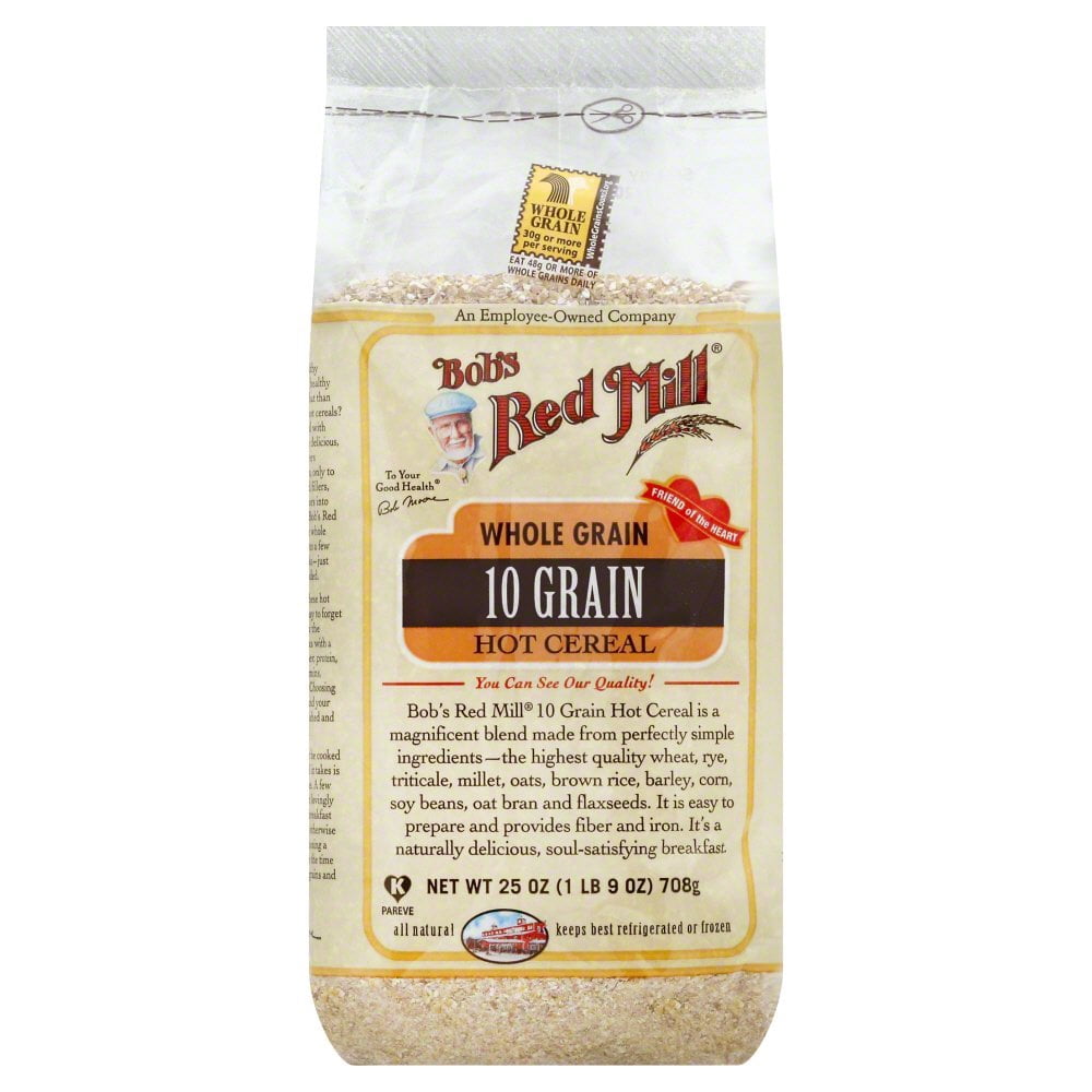 Bob's Red Mill 10 IFF17 Grain Hot Cereal, 25oz (Pack of 4)- Whole Grain ...