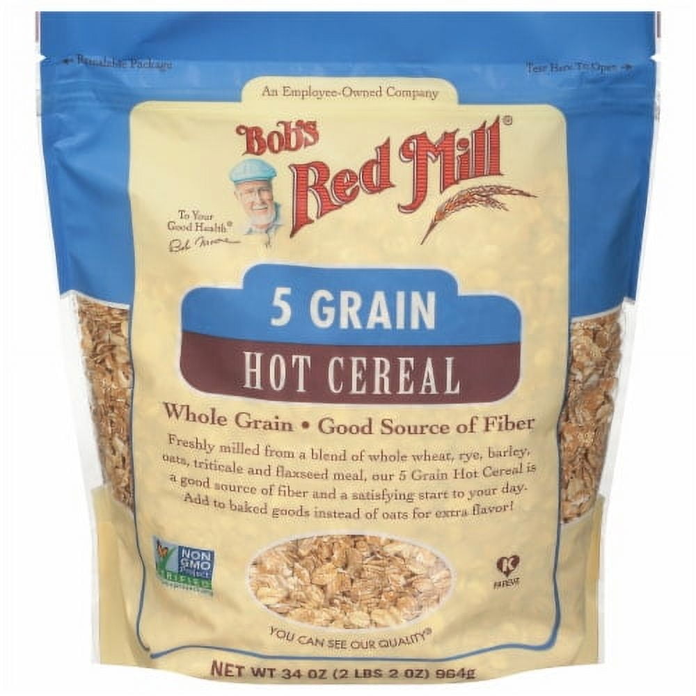 2X-Bob's Red Mill 5 Grain Hot Cereal - 34 oz - Walmart.com