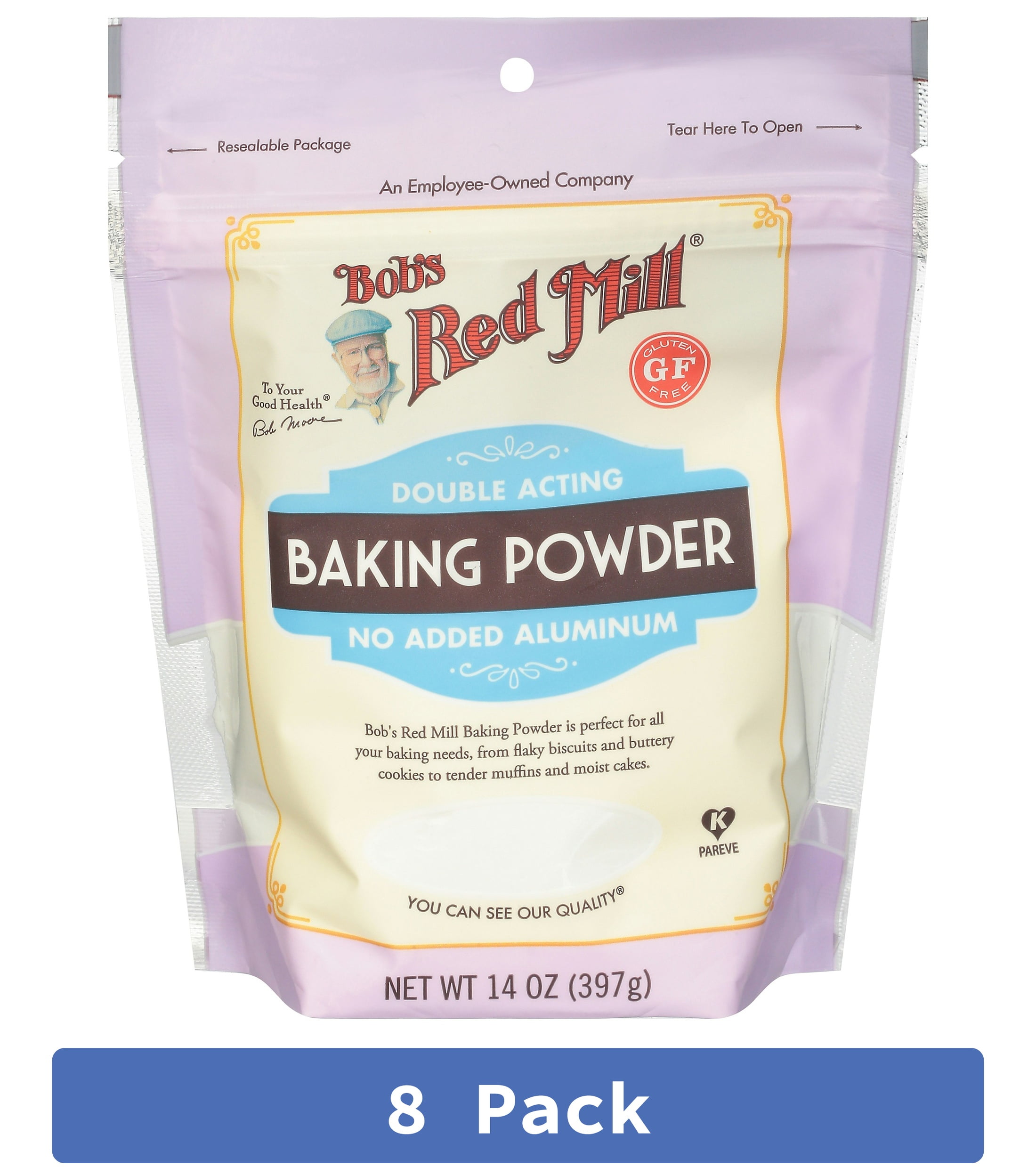 Bob's Red Mill Baking Powder 14 oz (Pack of 8) - Walmart.com