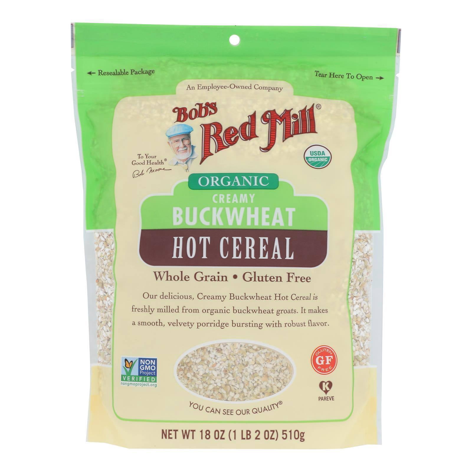 Bob's Red Mill - Cerial Buckwheat - Case of 4-18 OZ - Walmart.com