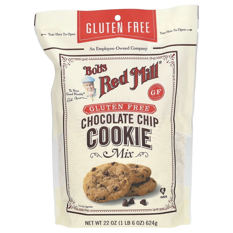 Bob's Red Mill, Chocolate Chip Cookie Mix, Gluten Free , 22 oz (624 g ...