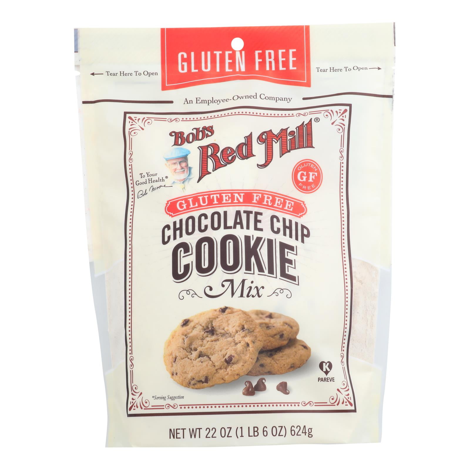 Bob's Red Mill - Cookie Mix Chocolate Chip Gluten Free - Case of 4-22 ...