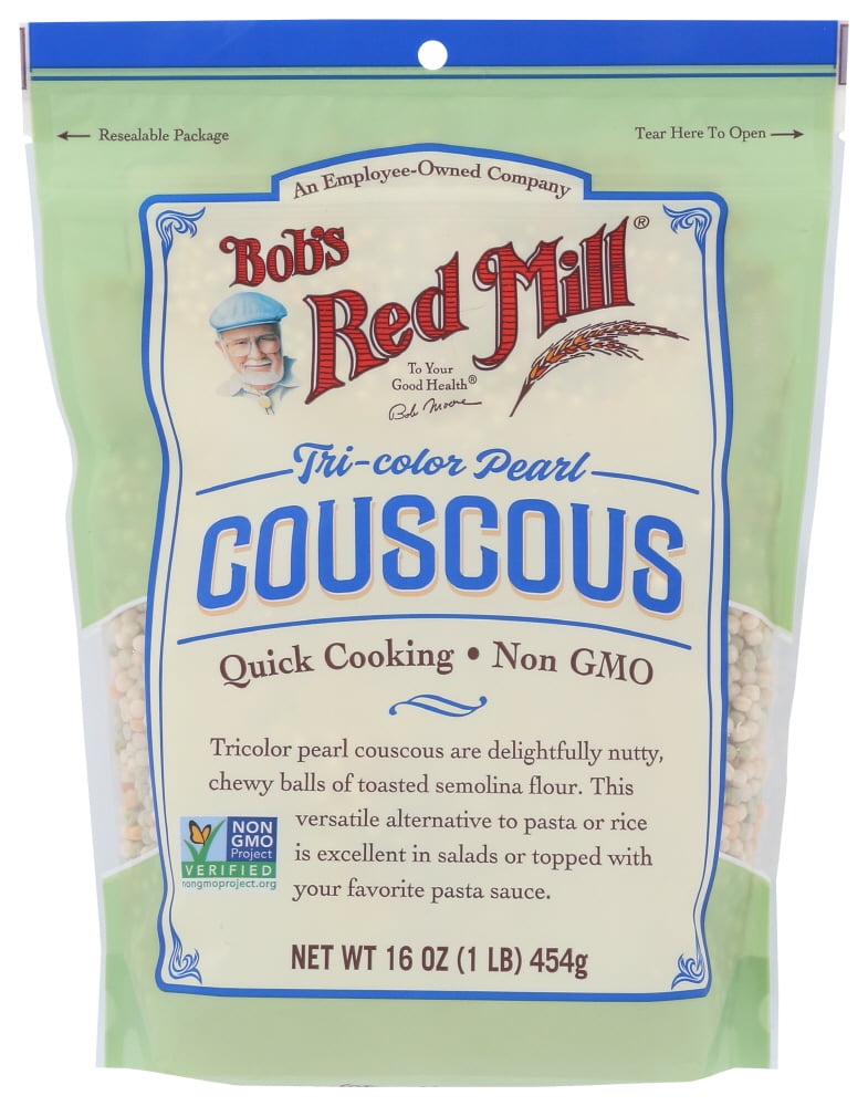 Bob's Red Mill - Tri Color Pearl Couscous, 16 Oz, Pasta Substitute ...