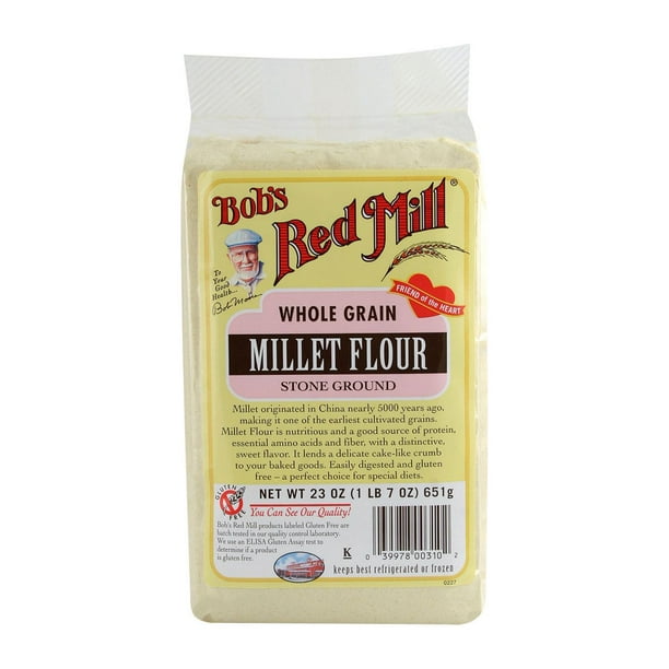 Bob's Red Mill Flour Whole Grain Millet, 23 Ounce - Walmart.com