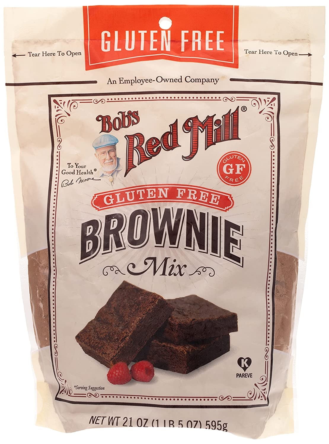 Bob's Red Mill Gluten Free Brownie Mix 21 oz Pack of 3 - Walmart.com