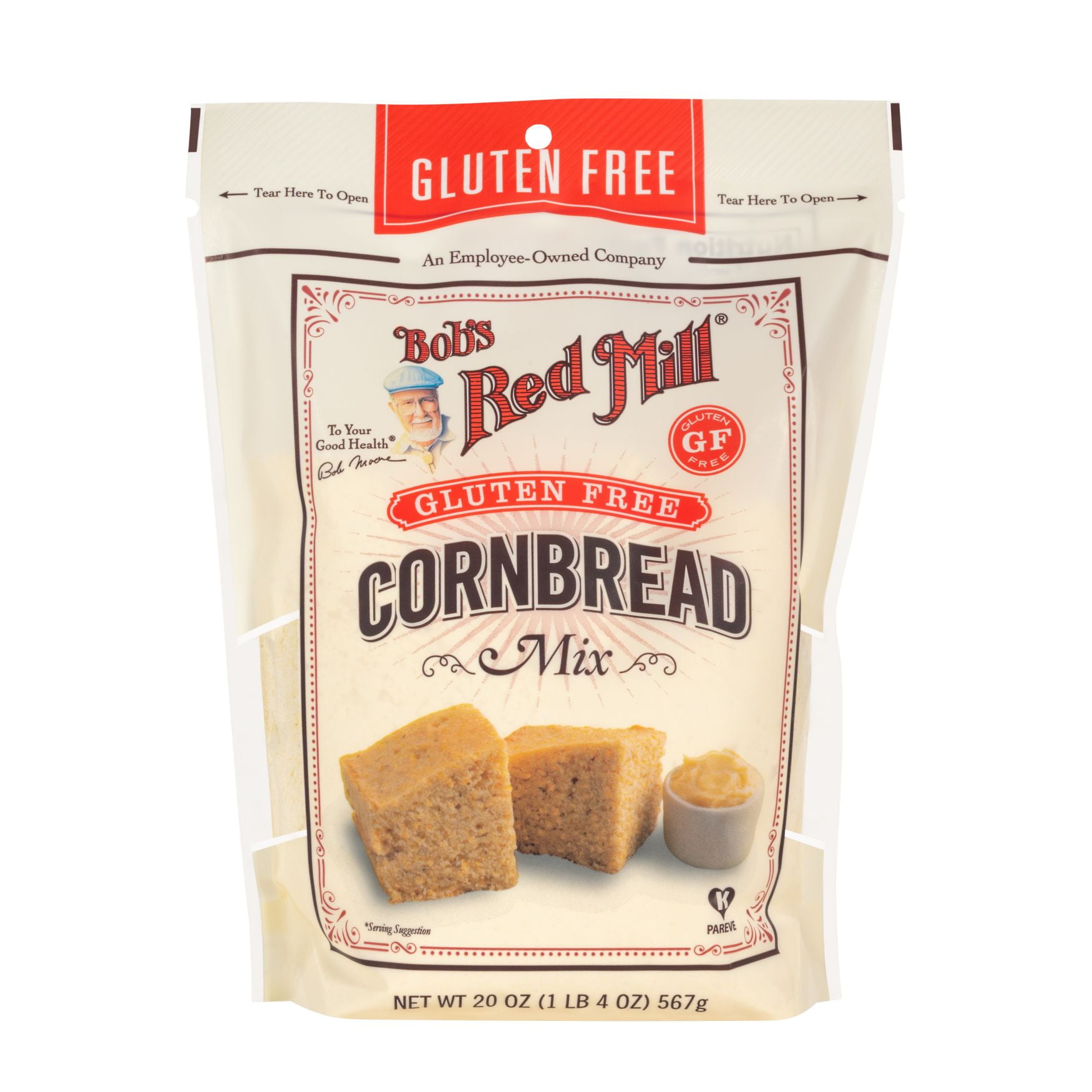 Bob's Red Mill Gluten Free Cornbread Mix, 20 Oz. - Walmart.com