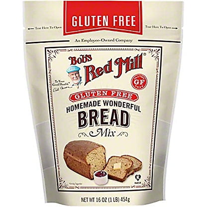 Bob's Red Mill Gluten Free Homemade Bread Mix, 16 oz - Walmart.com