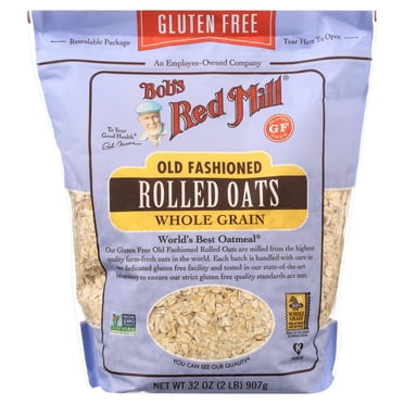 Bob's Red Mill Old Fashioned Regular Rolled Oats, 32 Oz - Walmart.com