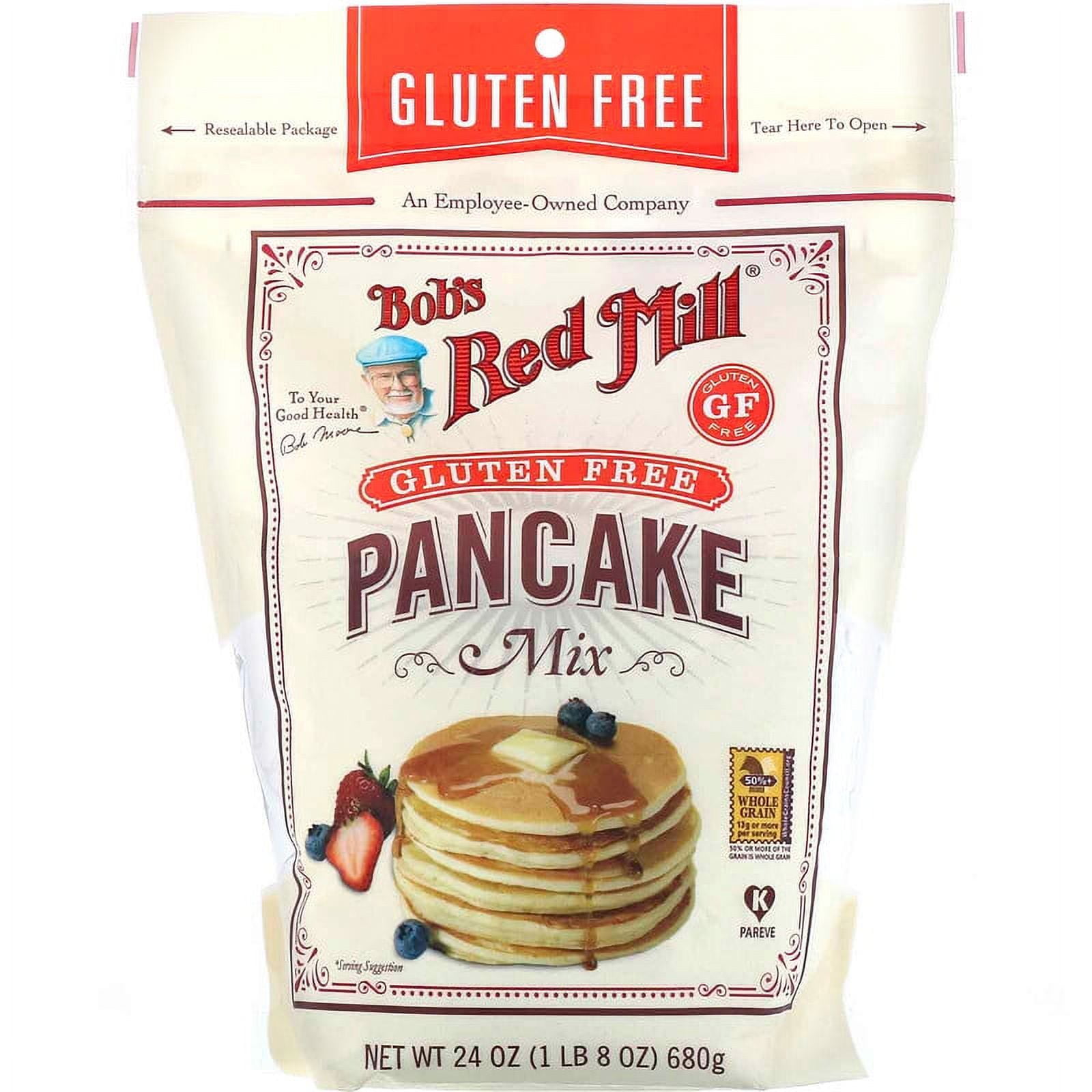 Bob's Red Mill, Gluten Free Pancake Mix, 24 oz, Pack of 2 - Walmart.com
