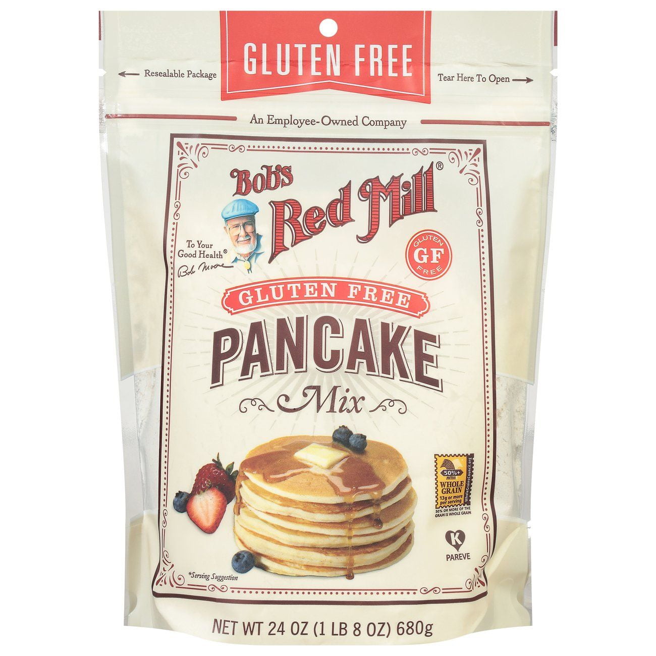 Bob's Red Mill Gluten Free Pancake Mix - 24 oz Package May Vary ...