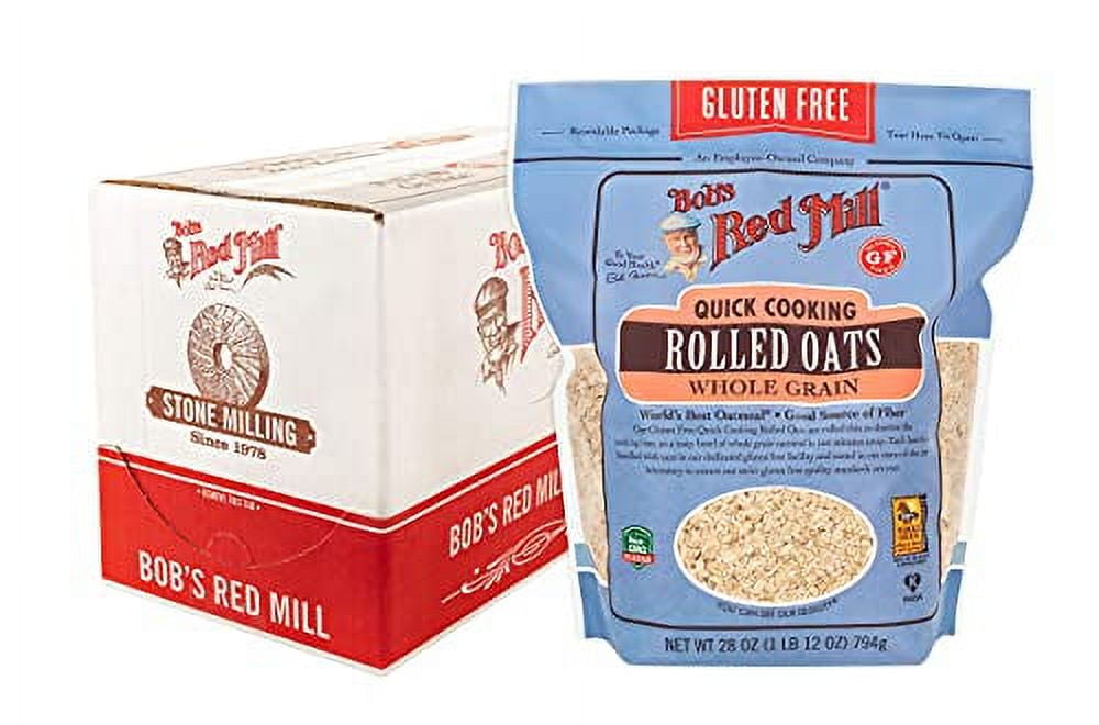 Bob's Red Mill Gluten .. Free Quick Cooking Rolled .. Oats, 28-ounce ...