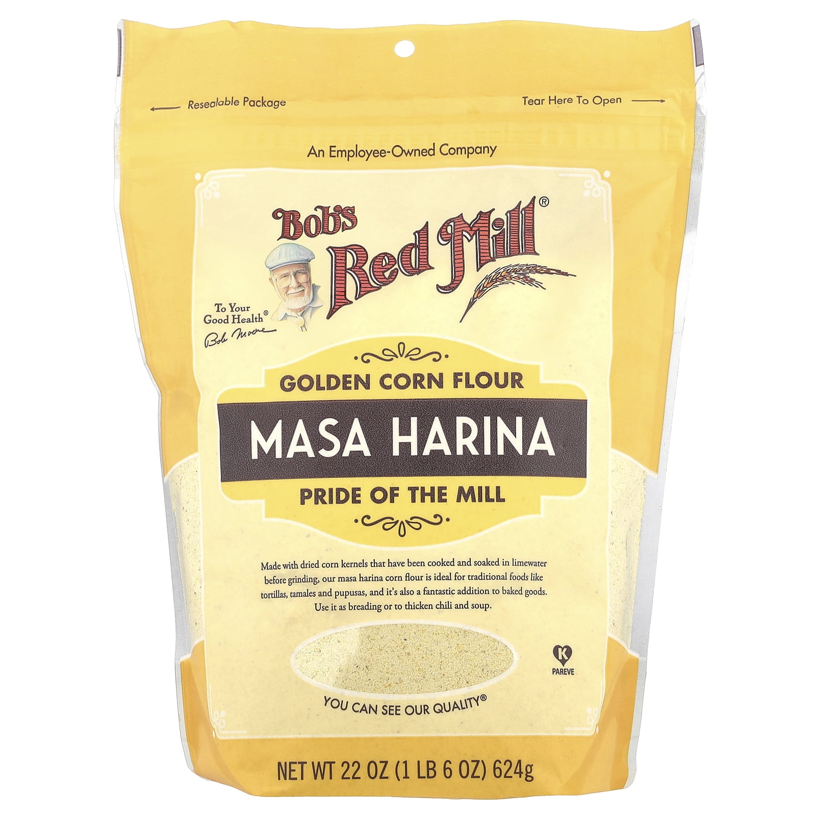 Bob' Red Mill Corn Flour | Barley flours for grocery retail - Walmart ...