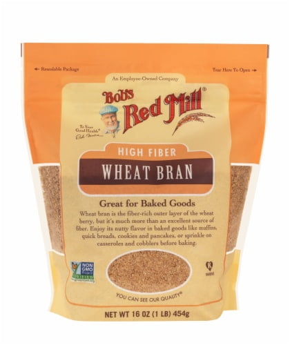 Bob's Red Mill High Fiber Wheat Bran - 16 oz - Walmart.com