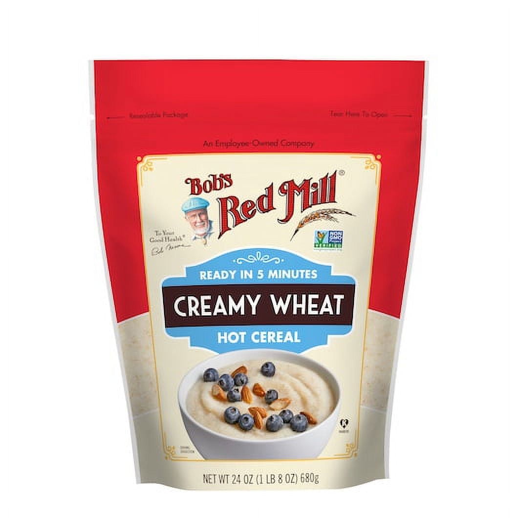 Bob's Red Mill Natural Foods Inc Cereal Wheat Farina, 24 Ounces, 4 per ...