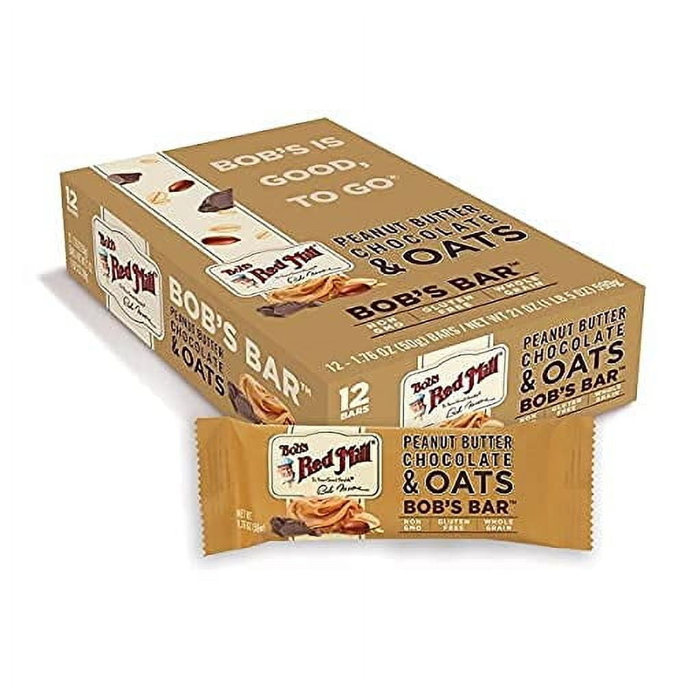 Bob's Red Mill Non-Gmo, OIF8 Gluten Free, Whole Grain Bob's Better bar ...