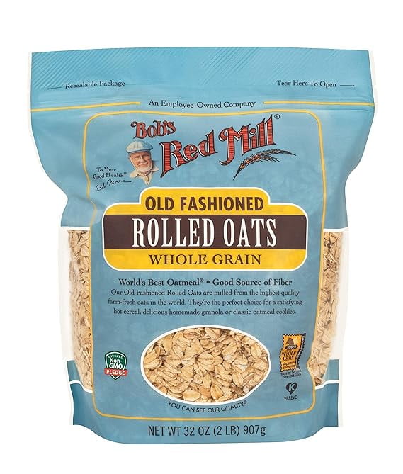 Bob's Red Mill Old Fashioned Regular Rolled Oats, 32 Oz - Walmart.com