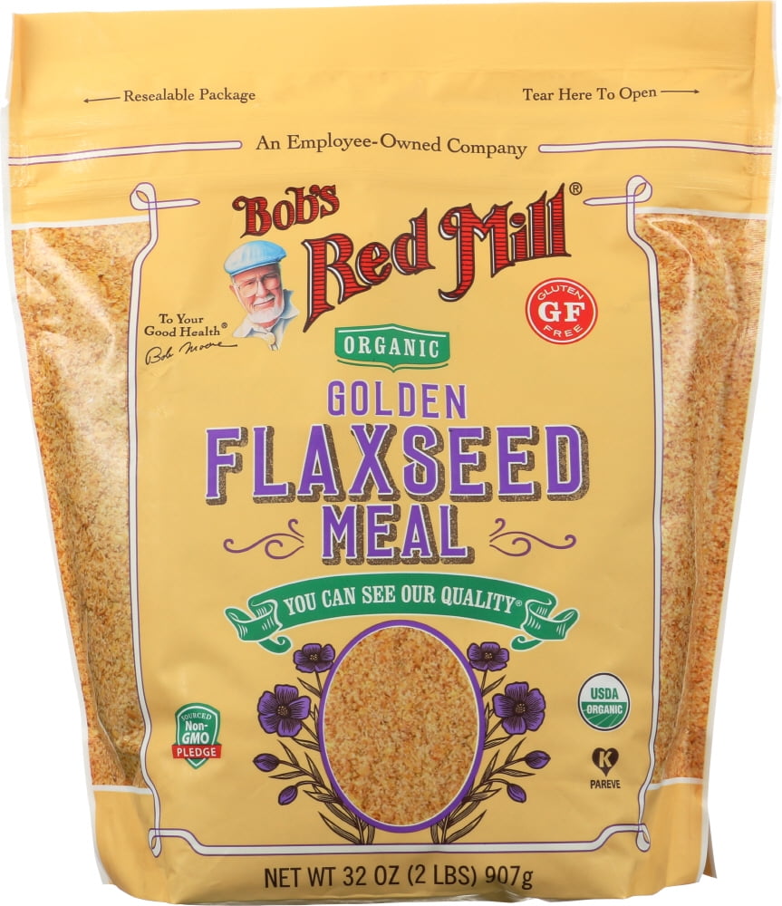 Bob's Red Mill, Organic Golden Flaxseed Meal, 32 oz - Walmart.com