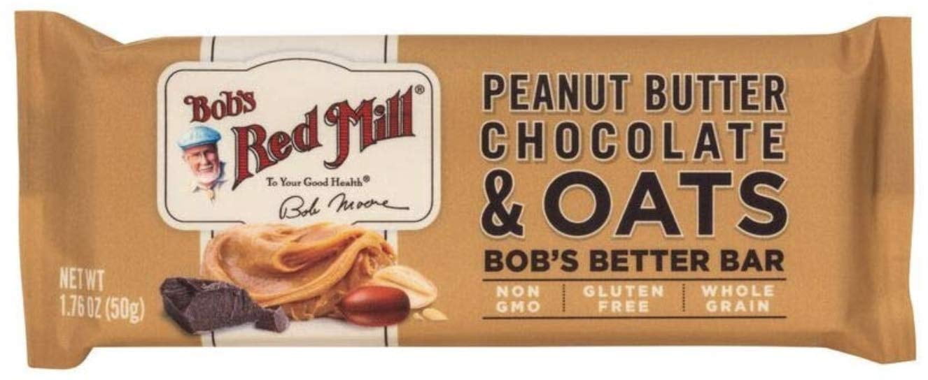 Bob's Red Mill Peanut OIF8 Butter Chocolate & Oats Snack Bar - 1.76 ...