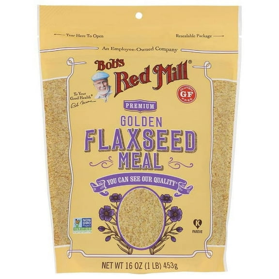 Bob's Red Mill Golden GGA1 Flaxseed Meal, 16oz (Pack of 1) - Non GMO ...
