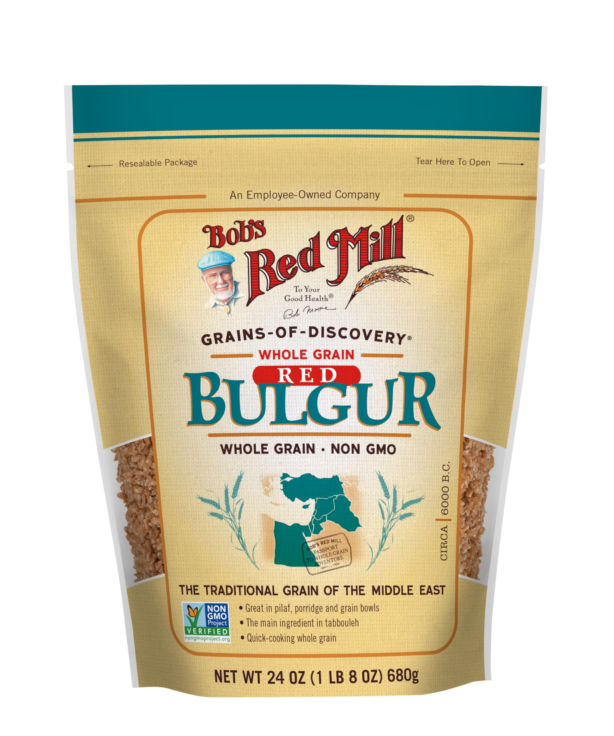Bob's Red Mill Red MMF7 Bulgur/ Hard Wheat Ala, 24 Oz - Walmart.com