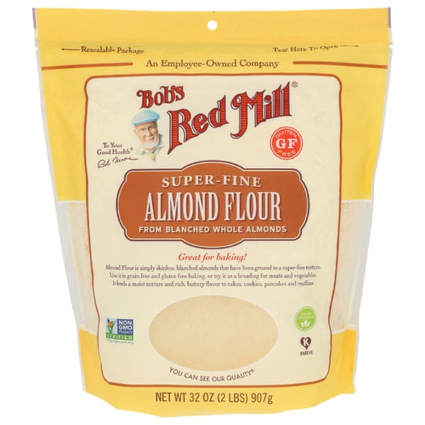 Bob's Red Mill Super Fine Blanched Almond Flour 32 oz Package May Vary ...