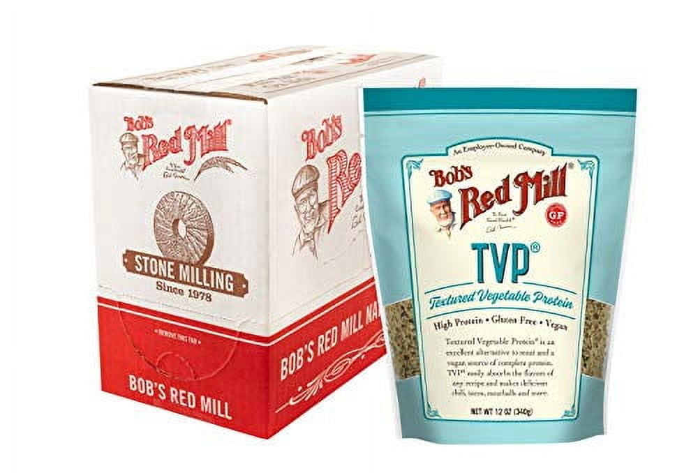 Bob's Red Mill TVP .. (Textured Vegetable Protein), 12-ounce .. (Pack ...