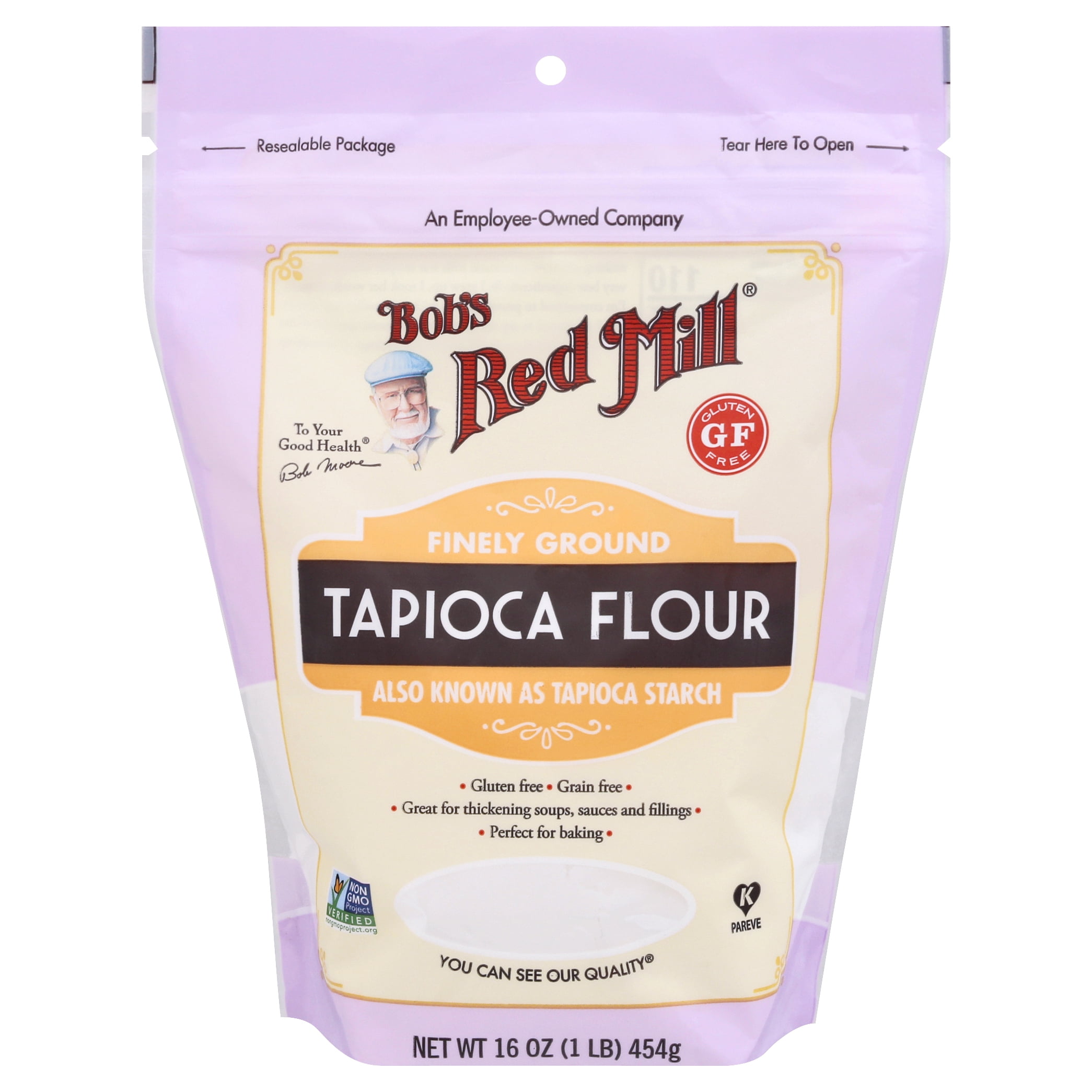 Bob's Red Mill Tapioca Starch 16 oz (Pack of 8) - Walmart.com