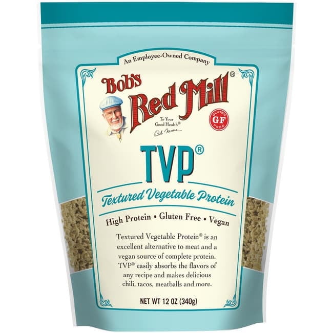 Bob's Red Mill TVP (Textured Vegetable Protein) - Vegan, Gluten-Free ...
