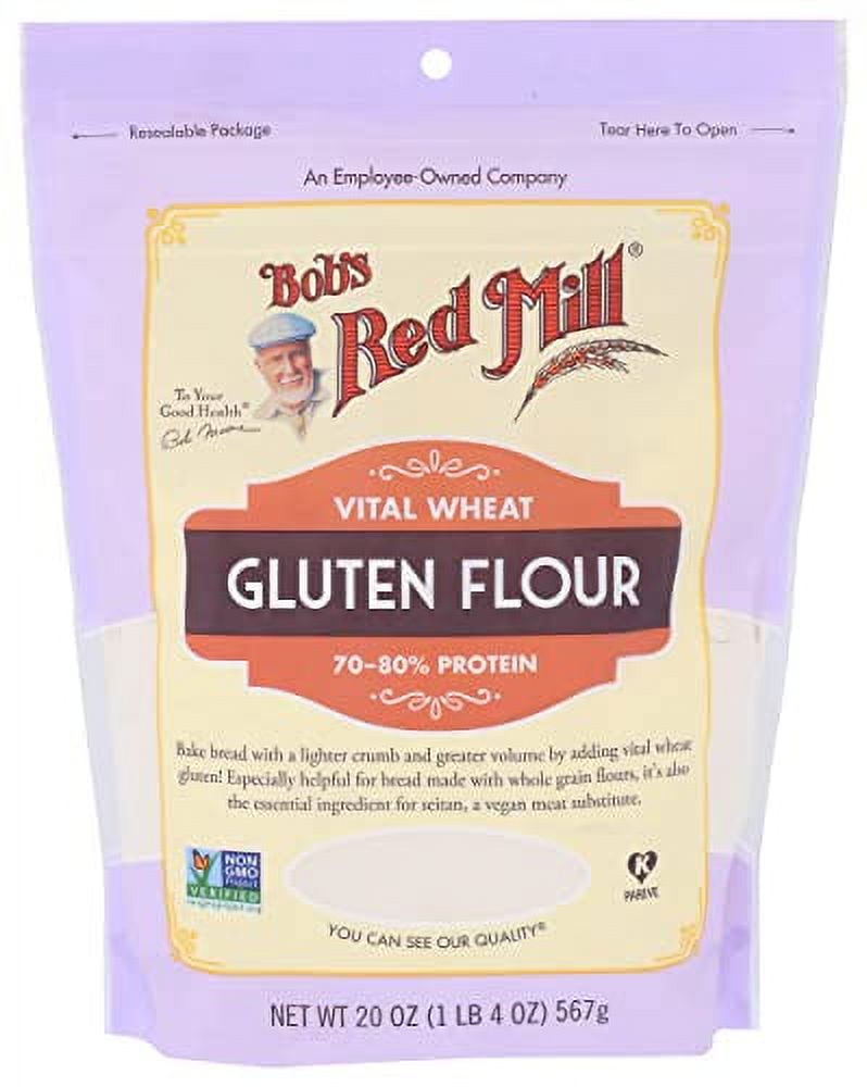 Bob's Red Mill Vital Wheat Gluten Flour, 20 Ounce - Walmart.com