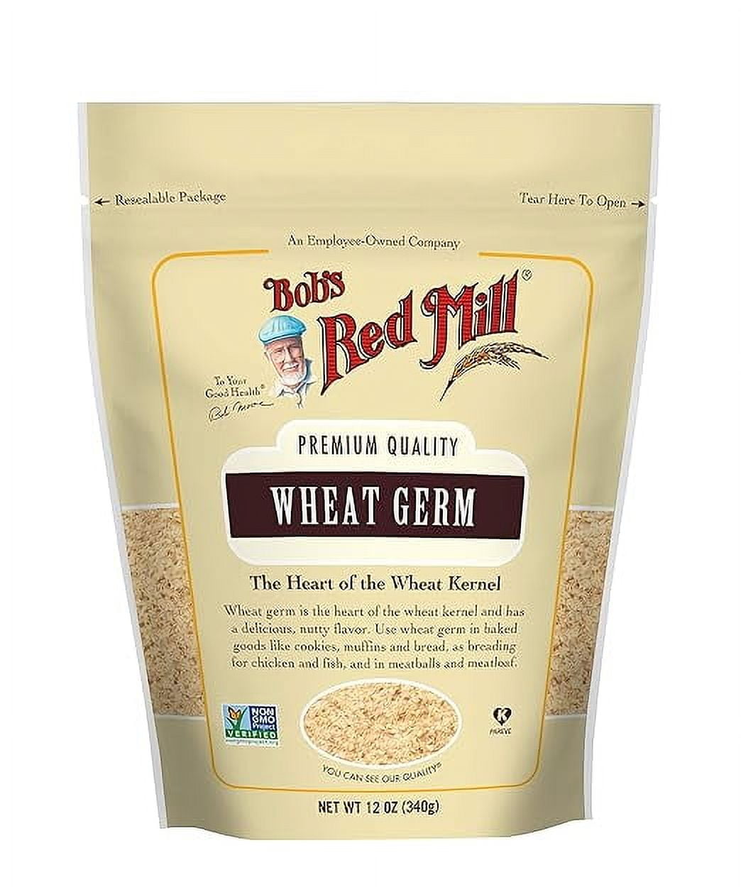 Bob's Red Mill Wheat Germ, 12 Ounce - Walmart.com