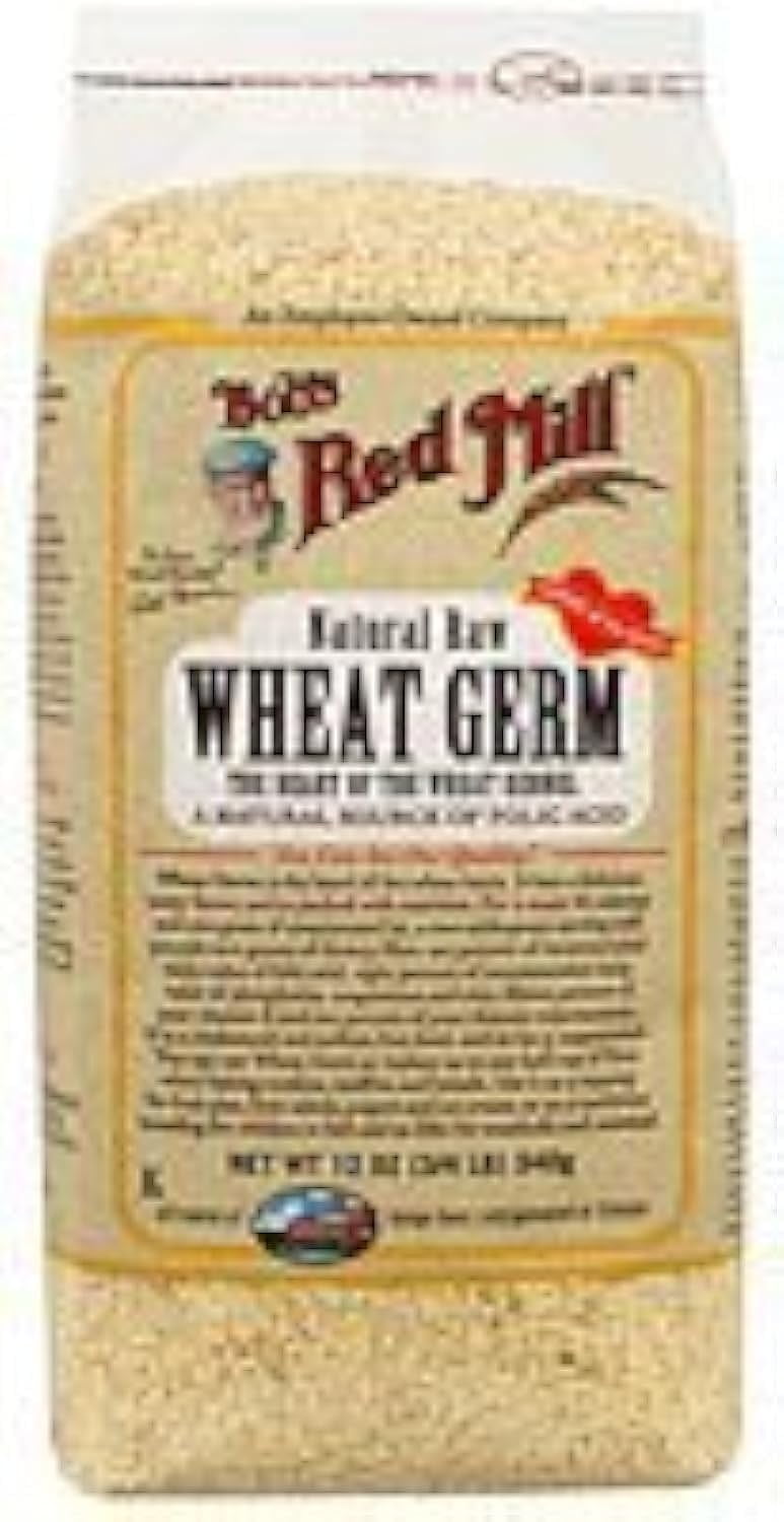 Bob's Red Mill Wheat Germ Natural Raw Grain -- 12 oz (2 PACK)RDC15 ...