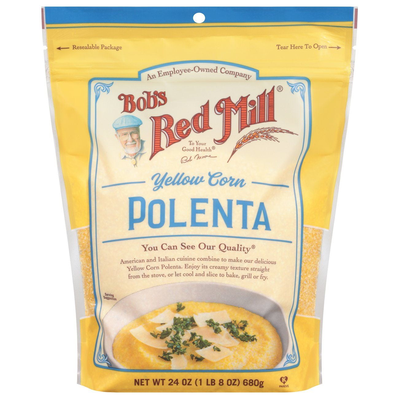 Bob's Red Mill Yellow Corn Polenta - 24 oz Packaging may vary - Walmart.com